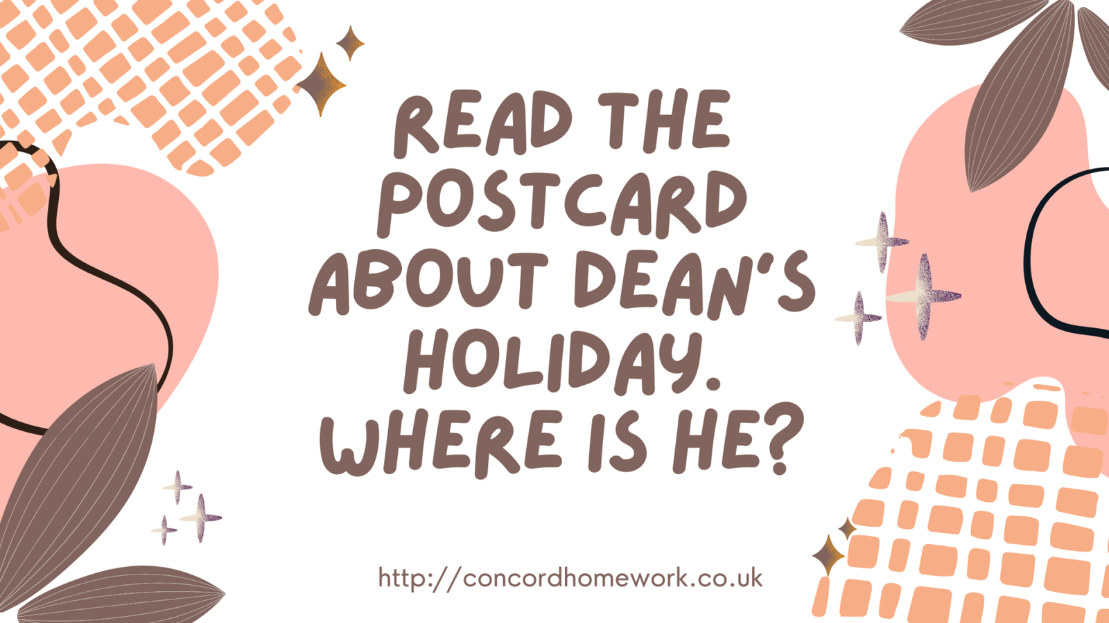 Reading Comprehension Demonstratives has got have got, there is, there ...