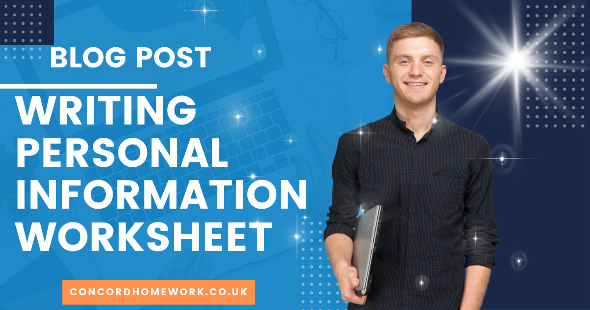 Writing about personal information. Best English worksheets ...