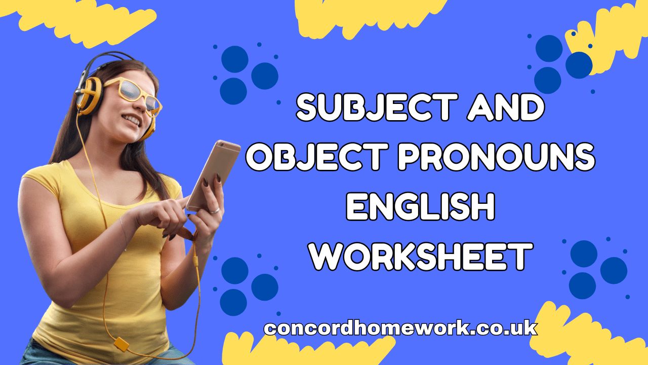 Subject and object pronouns English worksheet - High Quality English ...