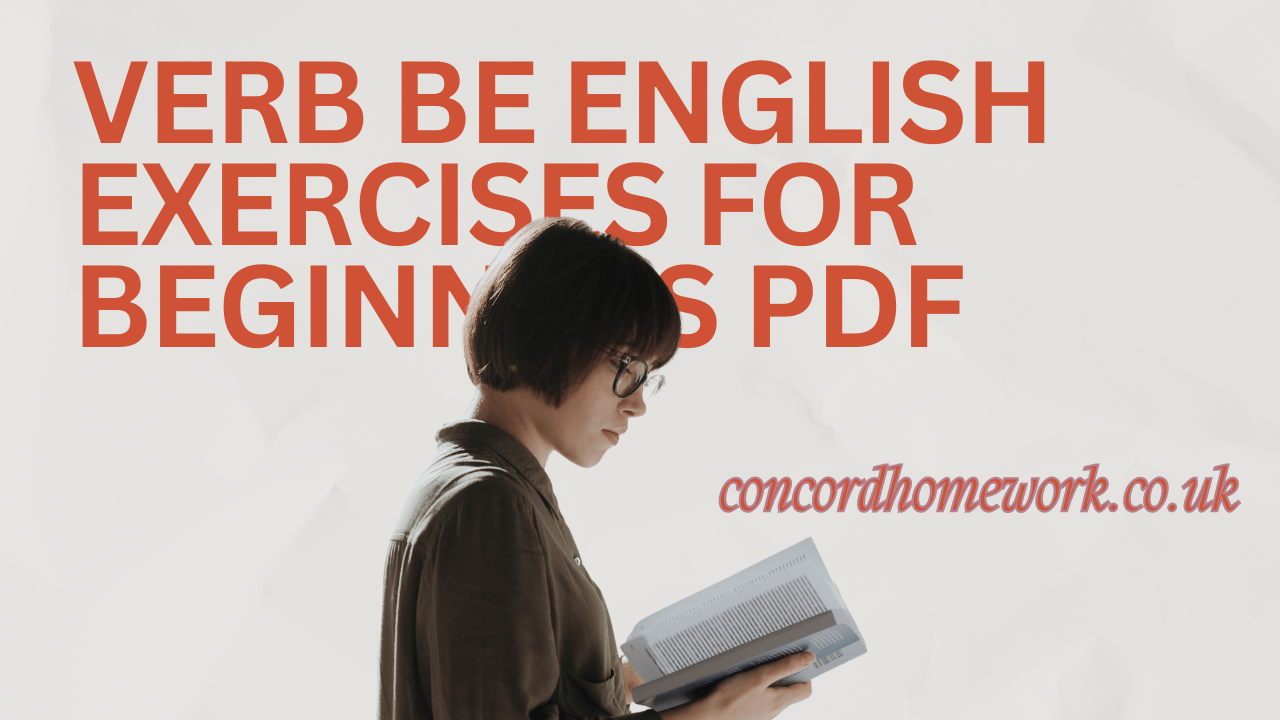 Verb be English exercises for beginners pdf - Best English Worksheets.