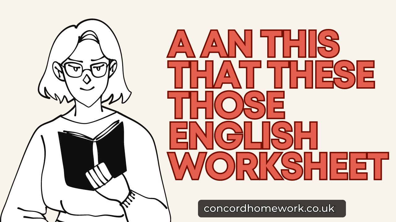 a an this that these those English worksheet | Best English Worksheets.