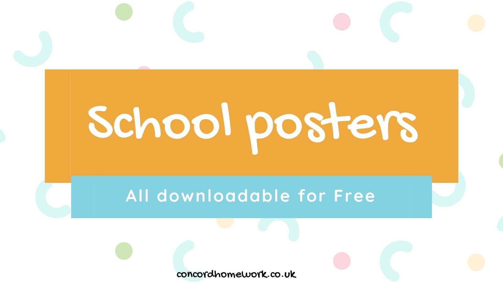 Classroom Posters Signs Free Printables Downloadable Pdf | ConcordBlack